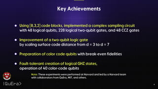 QuEra's path to fault-tolerant quantum computers, Dec 2023 | PPT