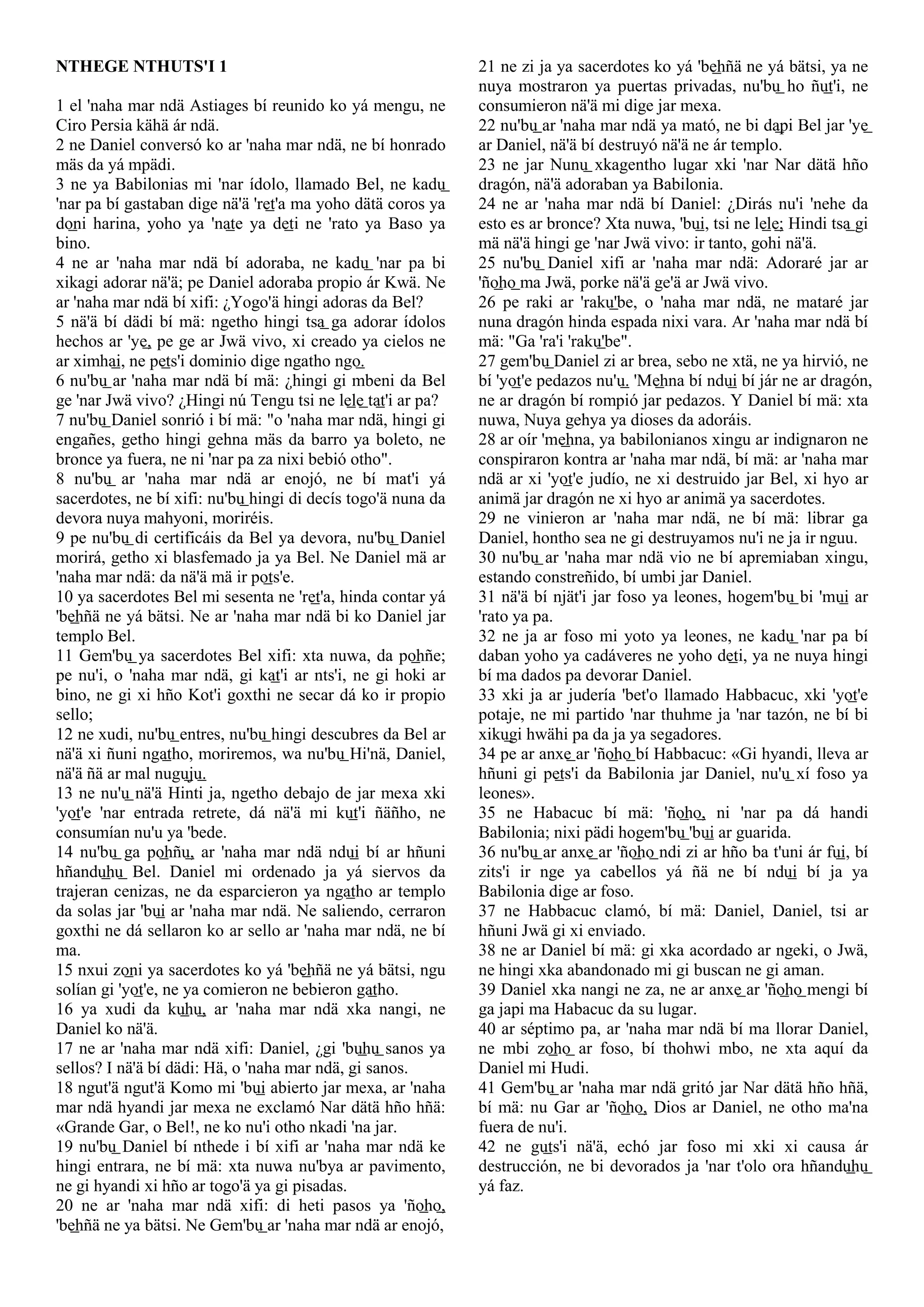 Queretaro Otomi - Bel and the Dragon.pdf