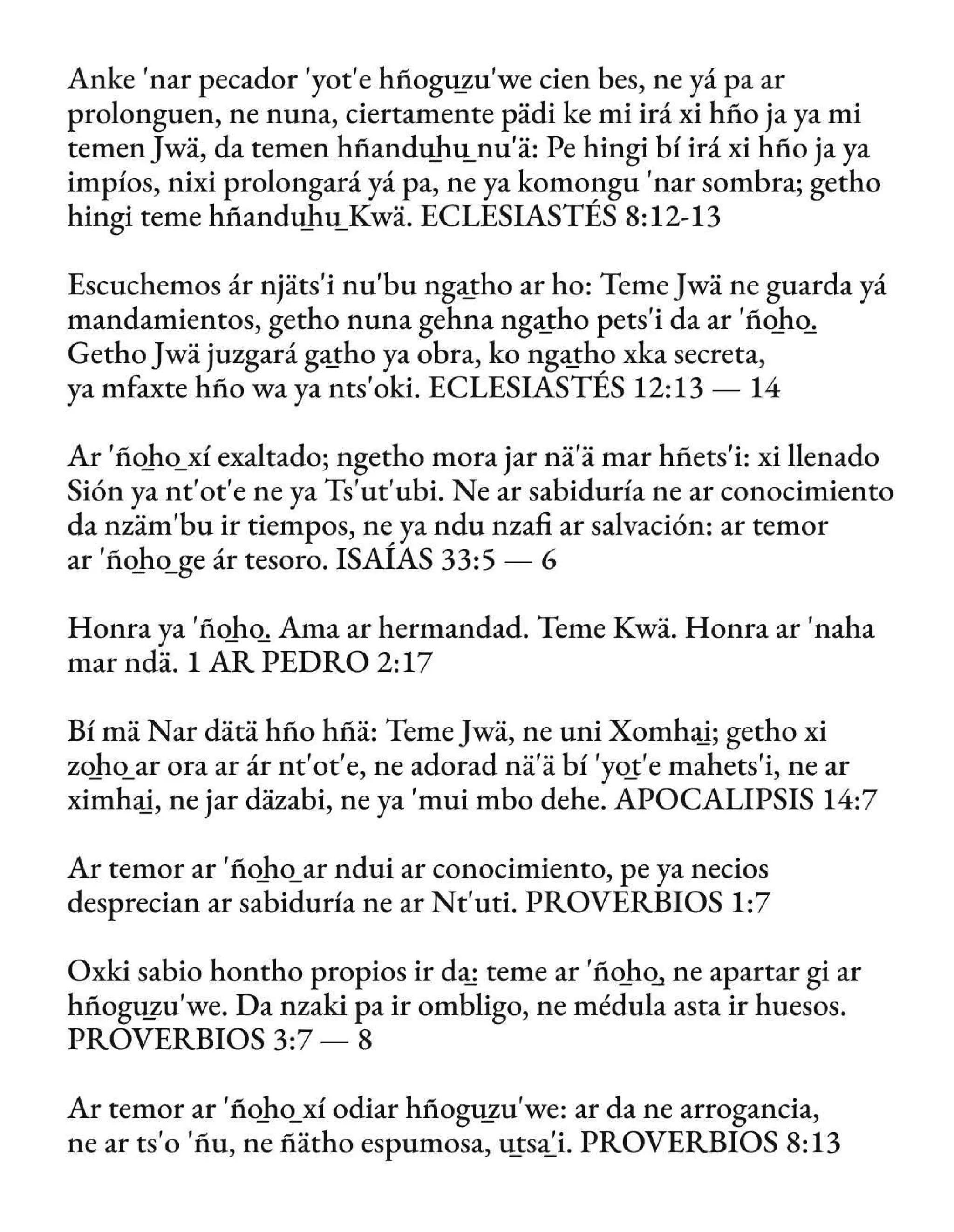 Queretaro Otomi The Fear of the LORD Tract.pdf