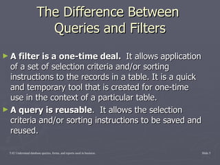 Queries | PPT