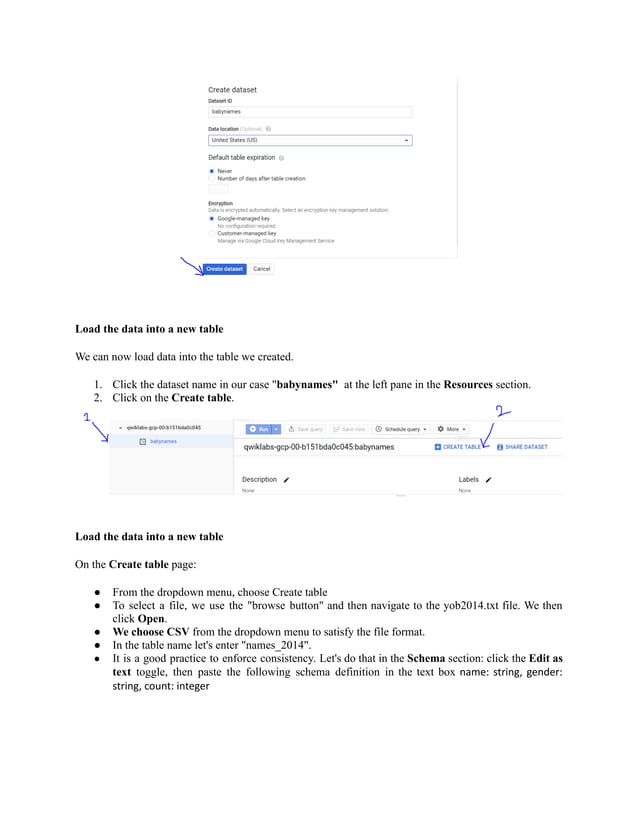 Querying a custom table in google big query | PDF | Cloud Computing ...