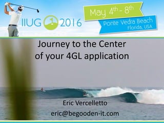 Querix 4 gl app analyzer 2016 journey to the center of your 4gl ...