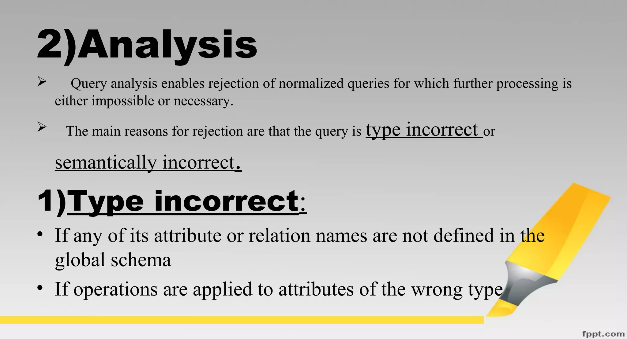 Query Decomposition And Data Localization Ppt