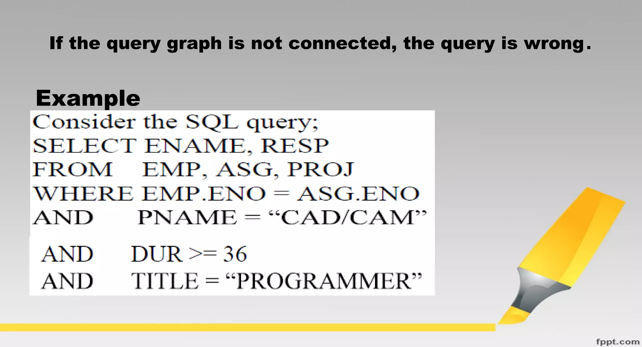 Query Decomposition and data localization | PPT Query Decomposition and data localization | PPT