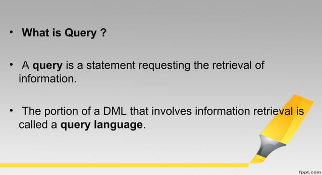 Query Decomposition And Data Localization Ppt Databases Computer 3239