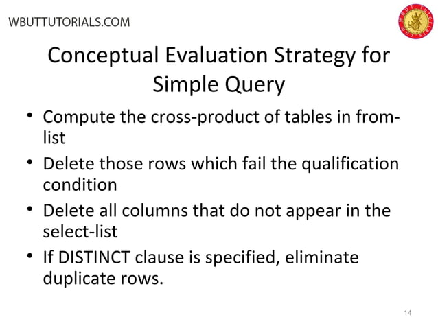 Query processing-and-optimization | PPT
