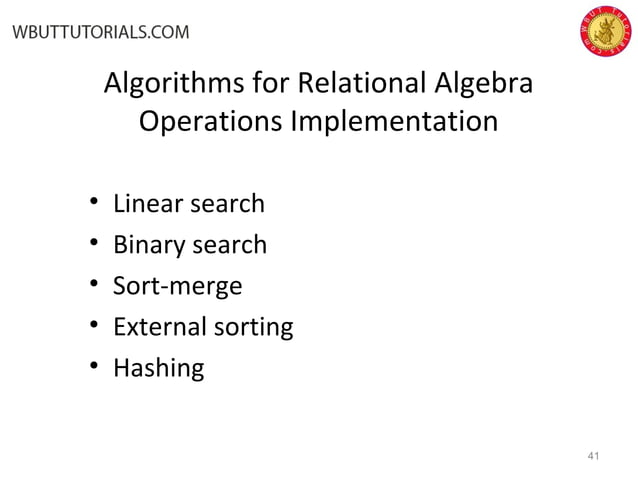 Query processing-and-optimization | PPT