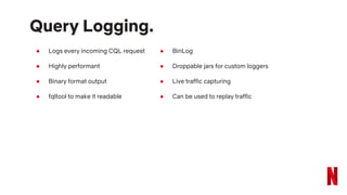 Query and audit logging in cassandra | PPT