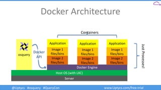 Securing Docker Containers via Osquery and Kubernetes | PPTX