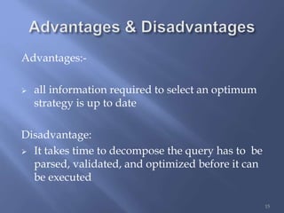 Query decomposition in data base | PPTX