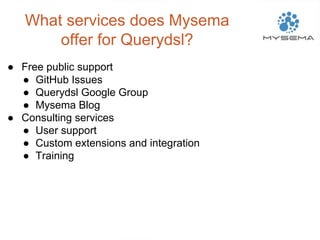 Querydsl overview 2014 | PPT