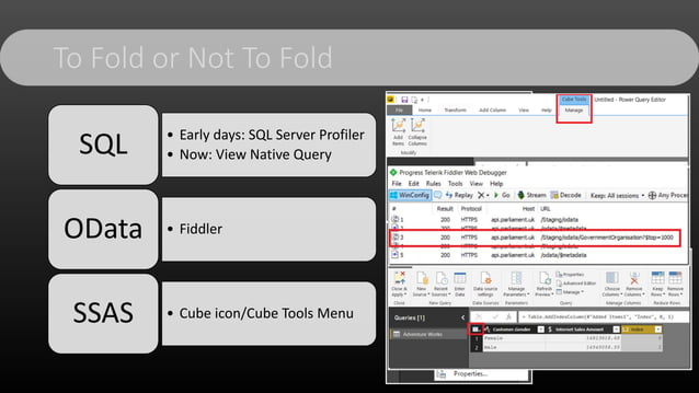 Query Folding in Power BI - Flemish Power BI User Group | PPT