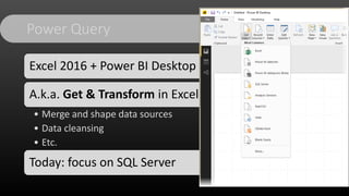 Query Folding in Power BI - Flemish Power BI User Group | PDF