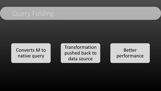 Query Folding in Power BI - Flemish Power BI User Group | PDF