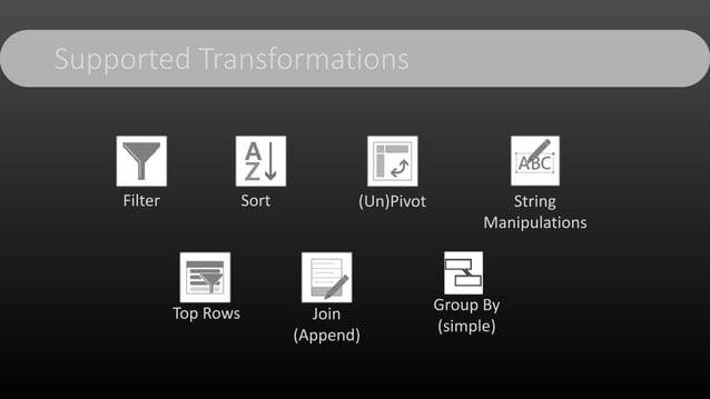 Query Folding in Power BI - Flemish Power BI User Group | PPT