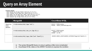 Query for json databases | PPT