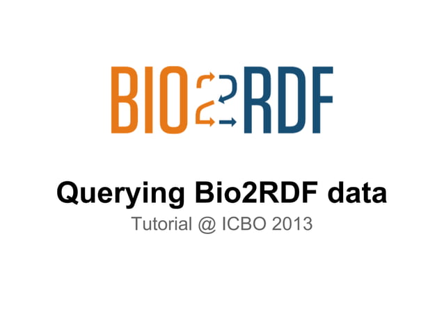 Querying Bio2RDF data | PDF | Databases | Computer Software and Applications