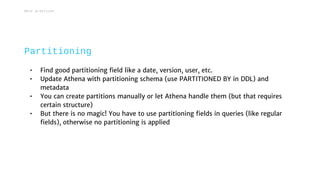 Querying Data Pipeline with AWS Athena | PDF