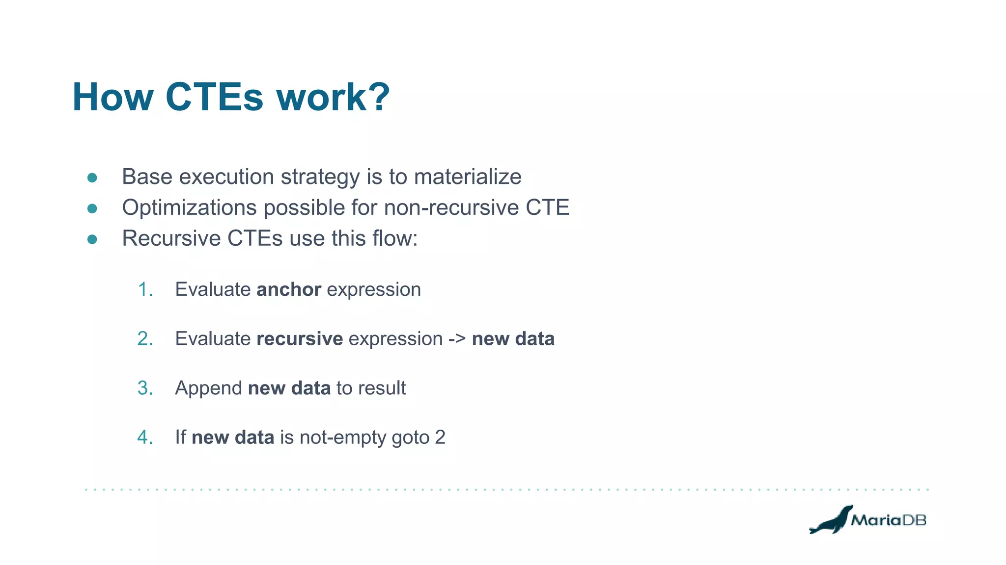 Query hierarchical data the easy way, with CTEs | PPT Query hierarchical data the easy way, with CTEs | PPT