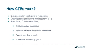Query hierarchical data the easy way, with CTEs | PPT