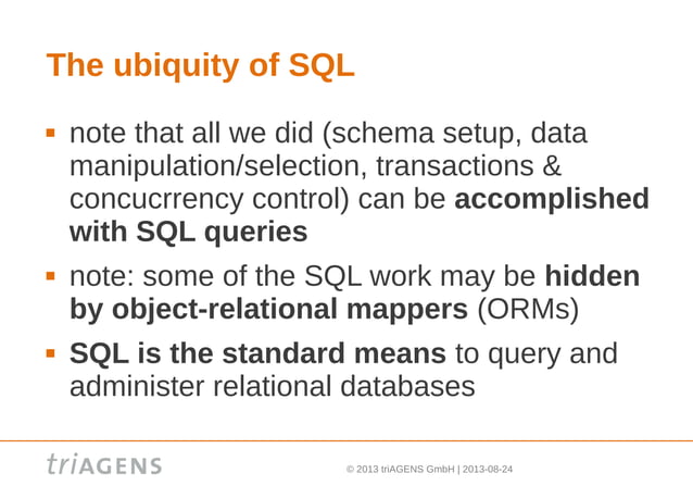 Query mechanisms for NoSQL databases | PPT