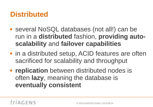 Query mechanisms for NoSQL databases | PPT