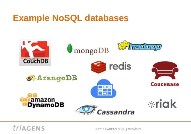 Query mechanisms for NoSQL databases