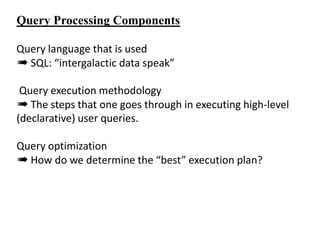 Query processing | PPT