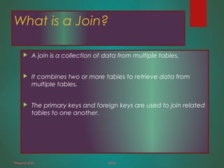 Query processing and data analysis | PPT