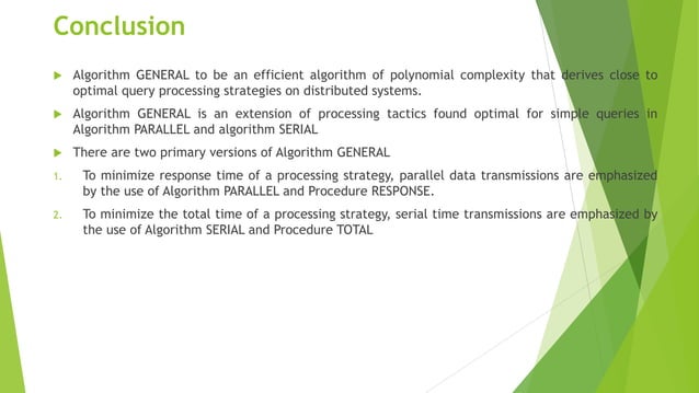 Query processing strategies in distributed database | PPT Query processing strategies in distributed database | PPT
