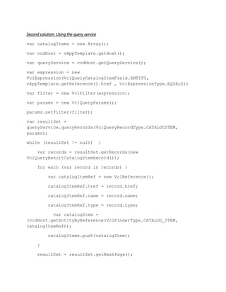 Query service in vCloud Director | PDF