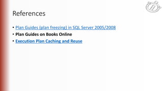 Troubleshooting Plan Changes with Query Store in SQL Server 2016 | PPT