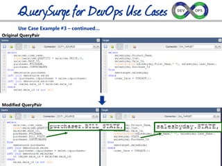 QuerySurge for DevOps | PDF