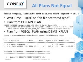 Oracle Query Tuning Tips - Get it Right the First Time | PDF