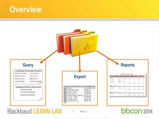 Query vs. Report: Choosing the Right Tool for the Right Job in The ...