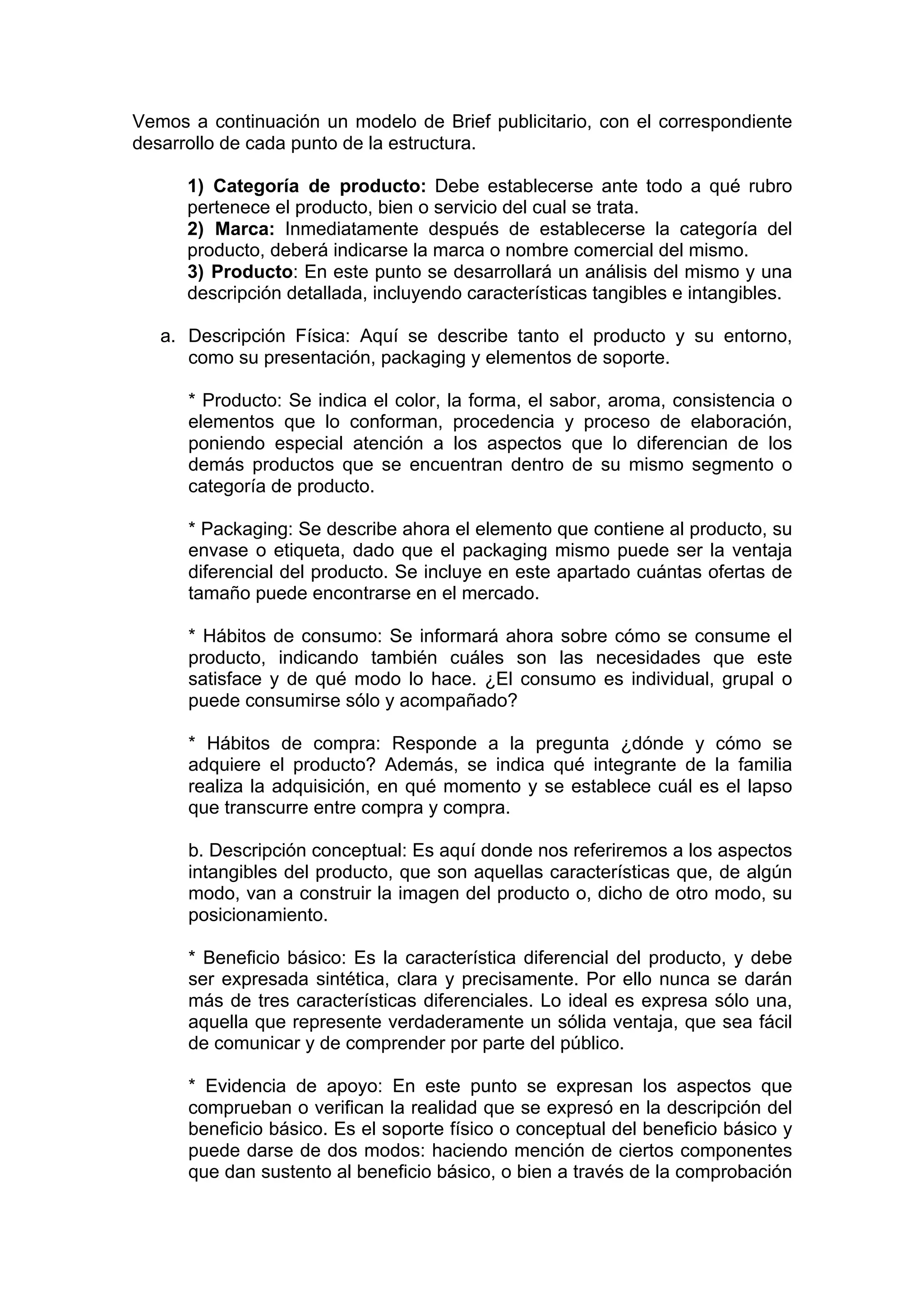 Qué es el brief y cómo realizarlo | PDF