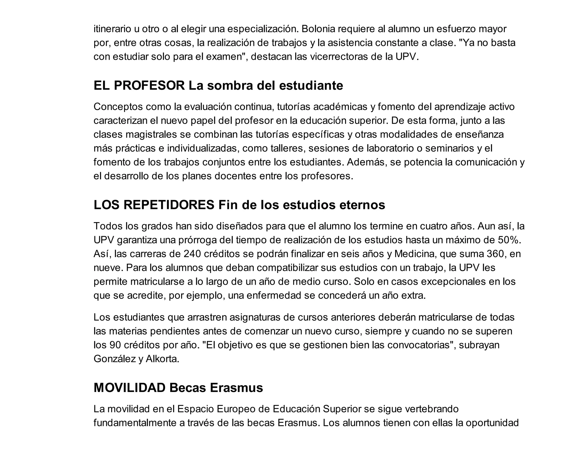 ¿Qué es el Plan Bolonia? | PPT | Descarga Gratuita
