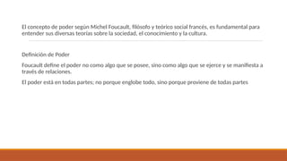 Qué es el poder según Michel Foucault.pptx