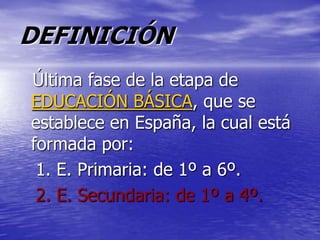 Qué es eso de la eso | PPTX