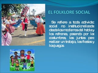 Qué Es Folklore 1 | PPT