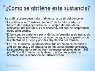 Estructura De Anilina