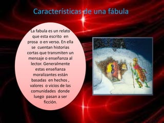Qué es la fabula | PPT