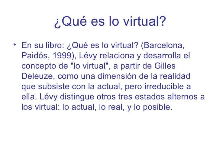 Que Es Virtual Su Definicion Y Significado 2021 Images