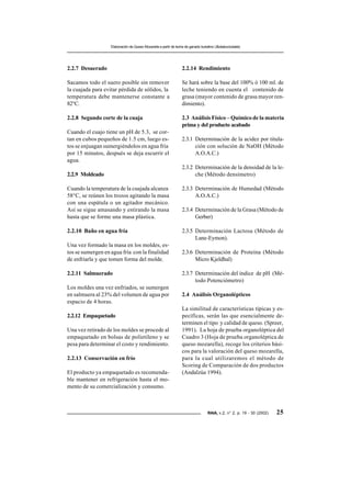 Queso mozzarella | PDF