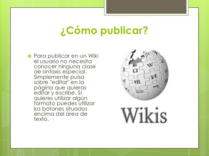Que Son Wikis Y Como Funcionan