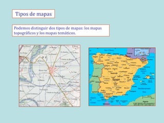 Que son los mapas | PPTX
