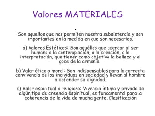 Que son los valores | PPTX
