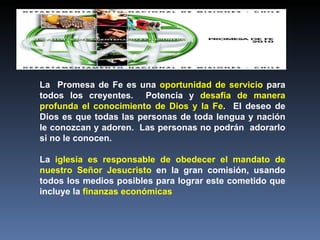 Qué es promesa de fe | PPT