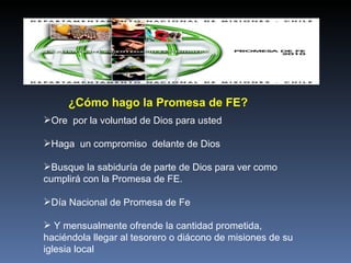 Qué es promesa de fe | PPT