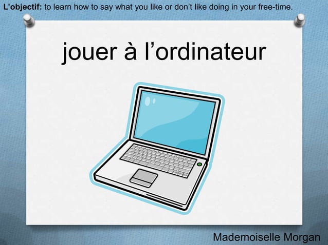 Qu’est ce que tu aimes faire